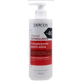 DERCOS CHAMPU ESTIMULANTE 400 ML - Farmacia Rodríguez Prada